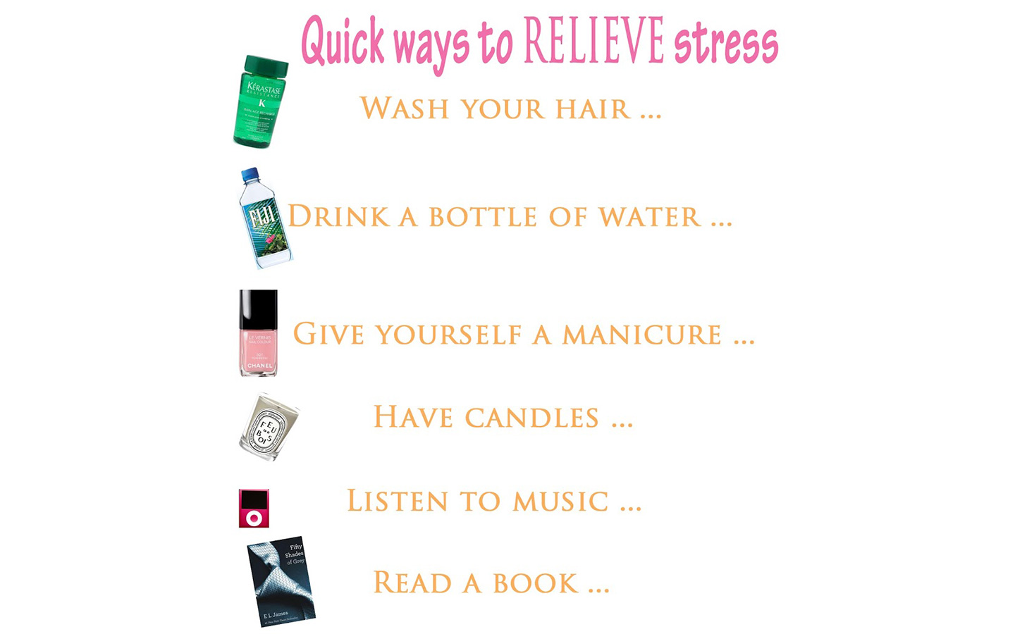 Few quick ways to relive stress :) - Sylvia's Sparkles