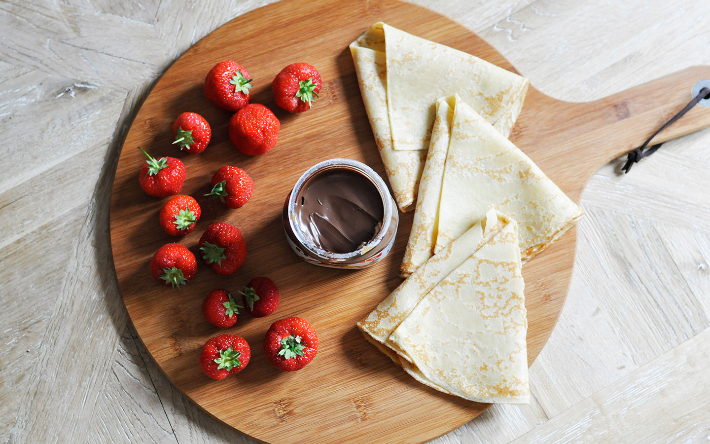 Crèpes Nutella - Sylvia's Sparkles